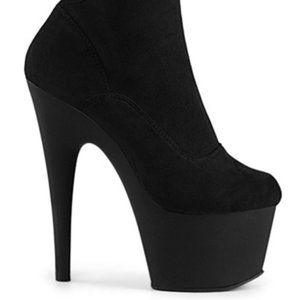 Shoes | Platform Lace Up Back High Heel Thigh High Boots | Poshmark